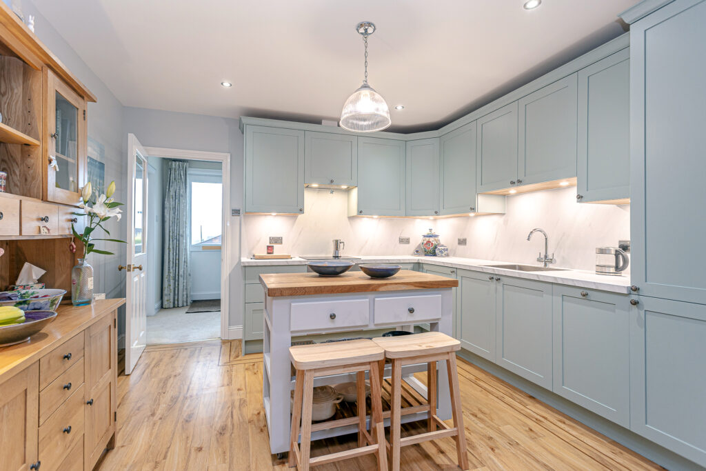 Kintyre Painted Northern lights - Caledonia Kitchens